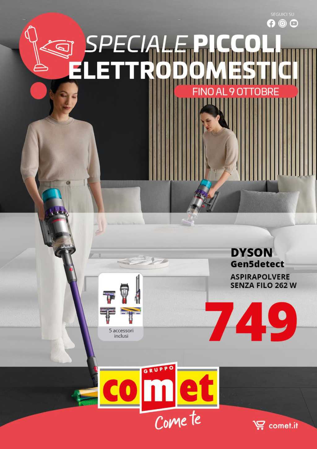 Volantino Comet